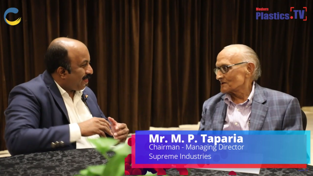 An Exclusive Interview with Mr. M P Taparia, Chairman | Managing ...